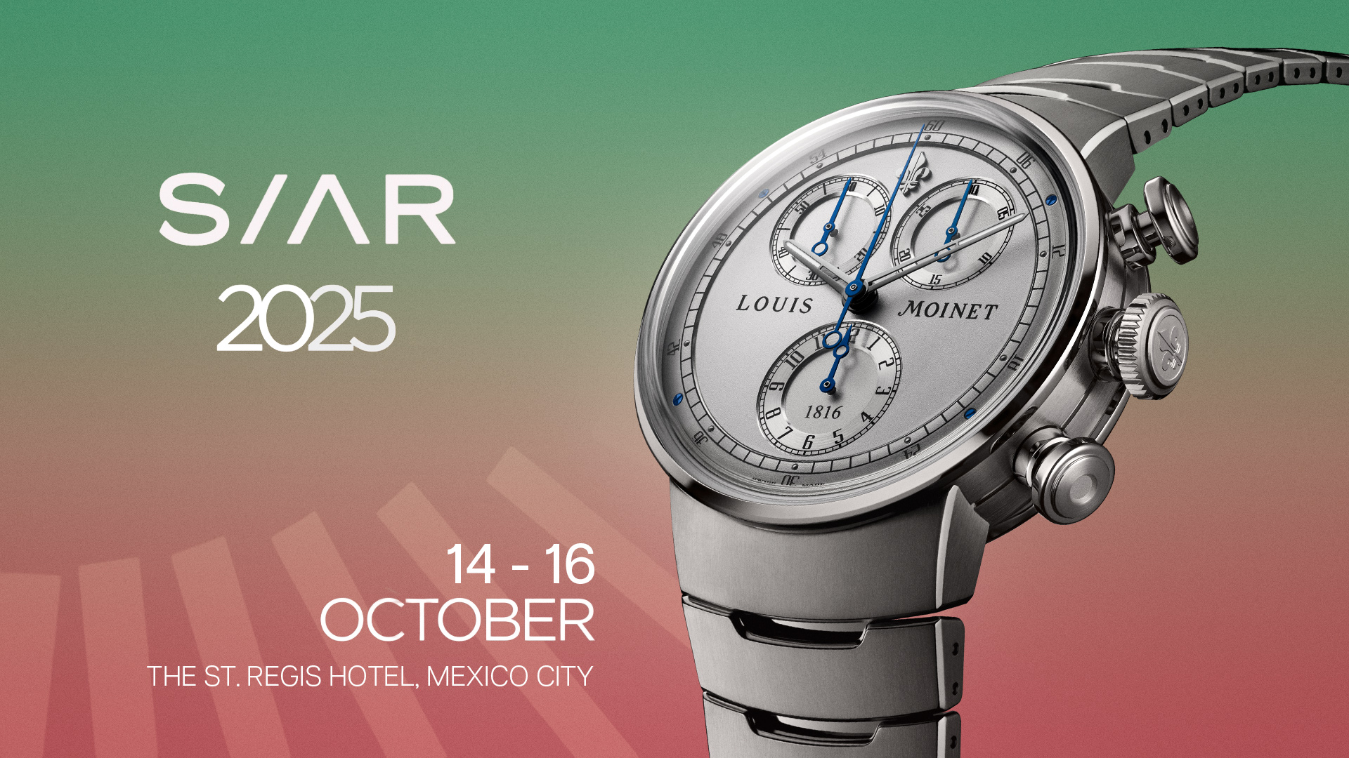 Louis Moinet at the SIAR 2025 - Louis Moinet