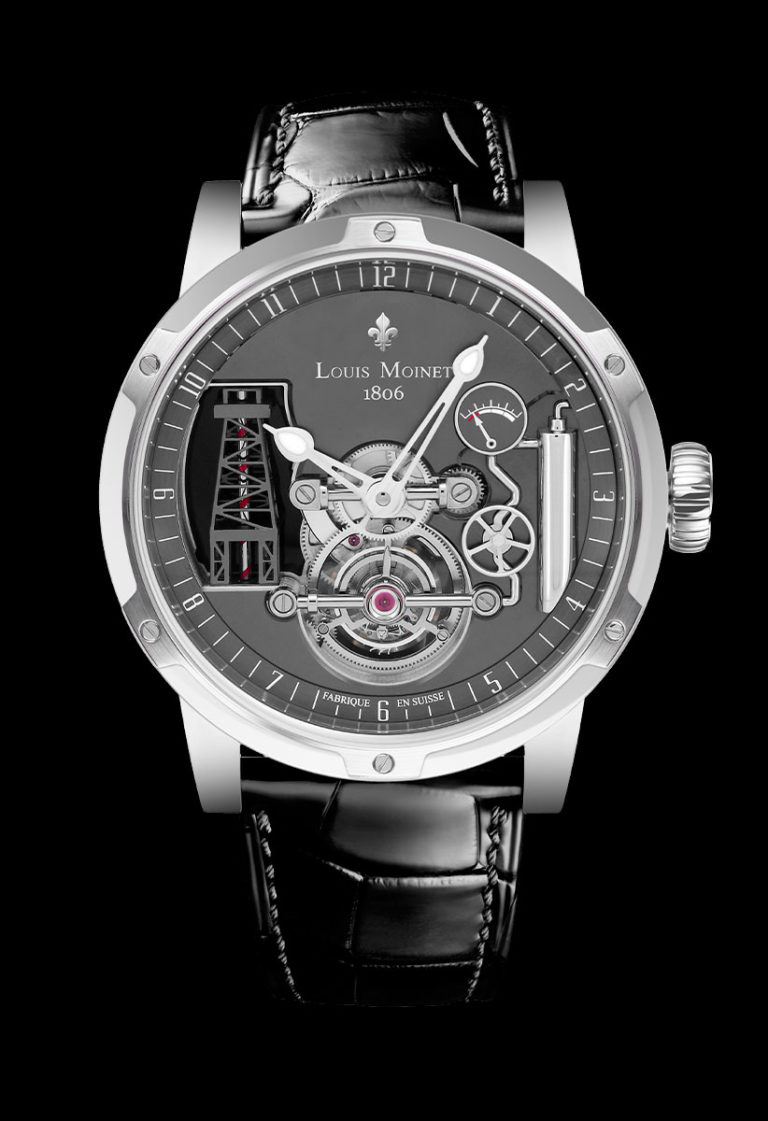 Derrick Original Gaz Tourbillon by Louis Moinet - 18K Red Gold