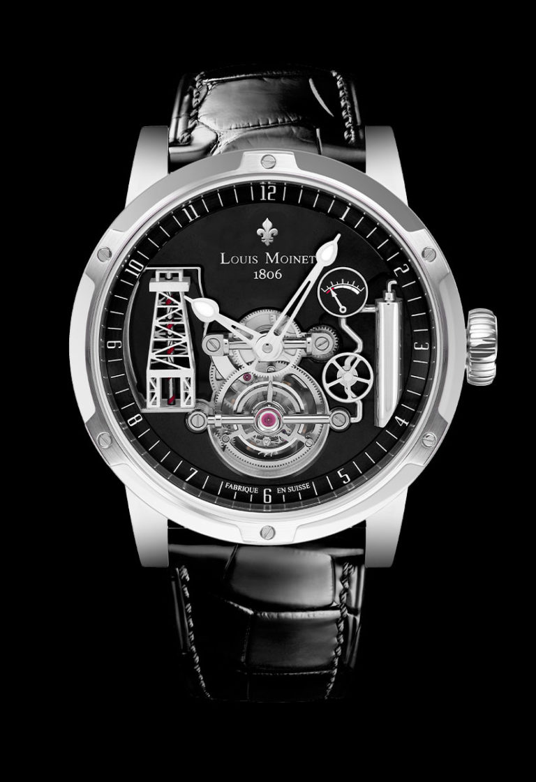 Derrick Original Gaz Tourbillon by Louis Moinet - 18K Red Gold